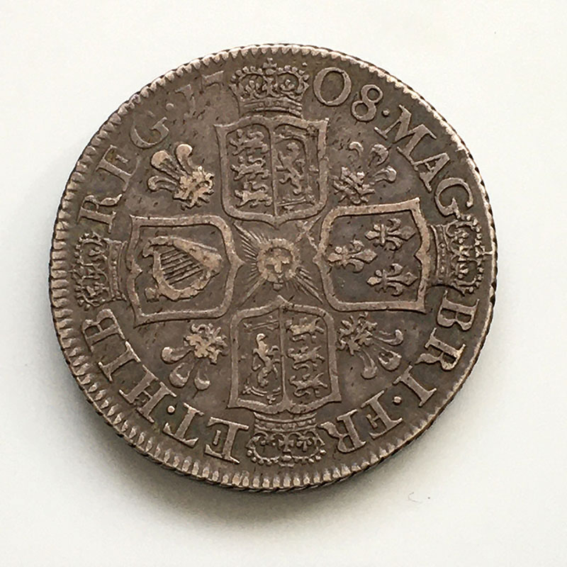 Shilling 1708 – Middlesex Coins