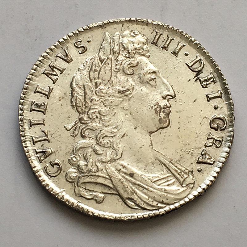 Halfcrown 1698 – Middlesex Coins