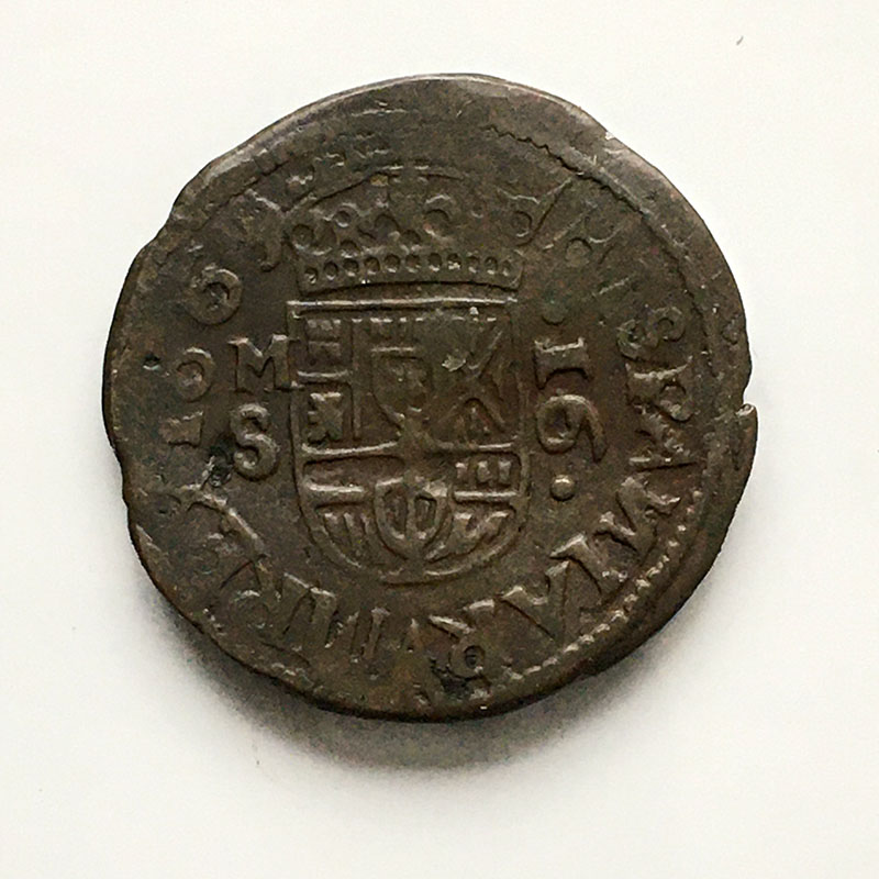 Spain 16 Maravedis 1663 – Middlesex Coins
