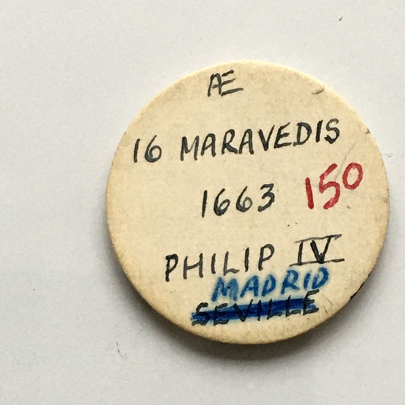 Spain 16 Maravedis 1663 – Middlesex Coins