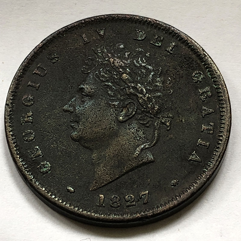 Penny 1827 – Middlesex Coins
