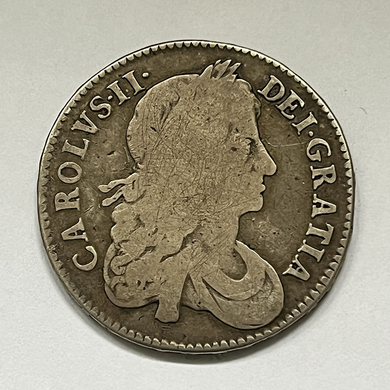 Halfcrown 1664 – Middlesex Coins