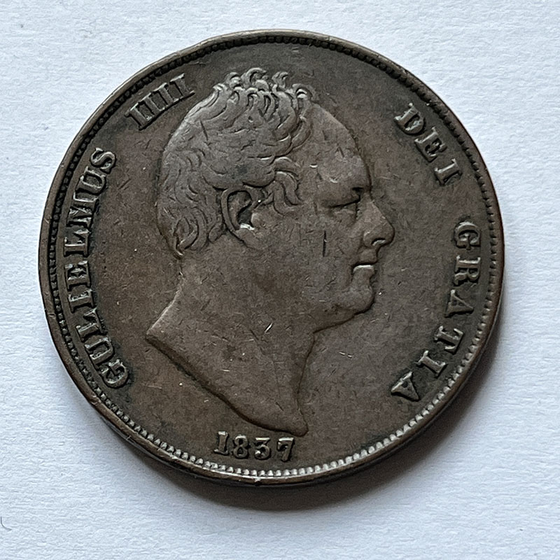 Penny 1837 – Middlesex Coins