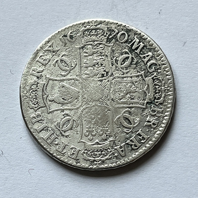 Halfcrown 1670 – Middlesex Coins