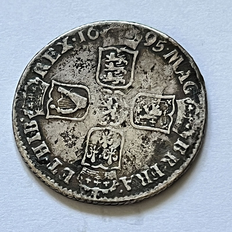Shilling 1695 – Middlesex Coins