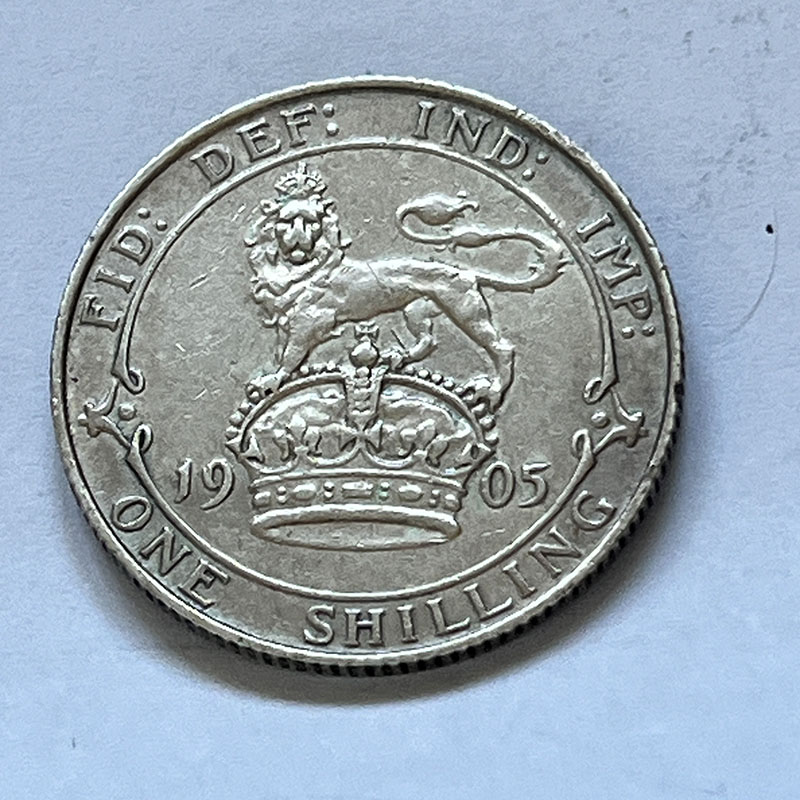Shilling 1905 – Middlesex Coins